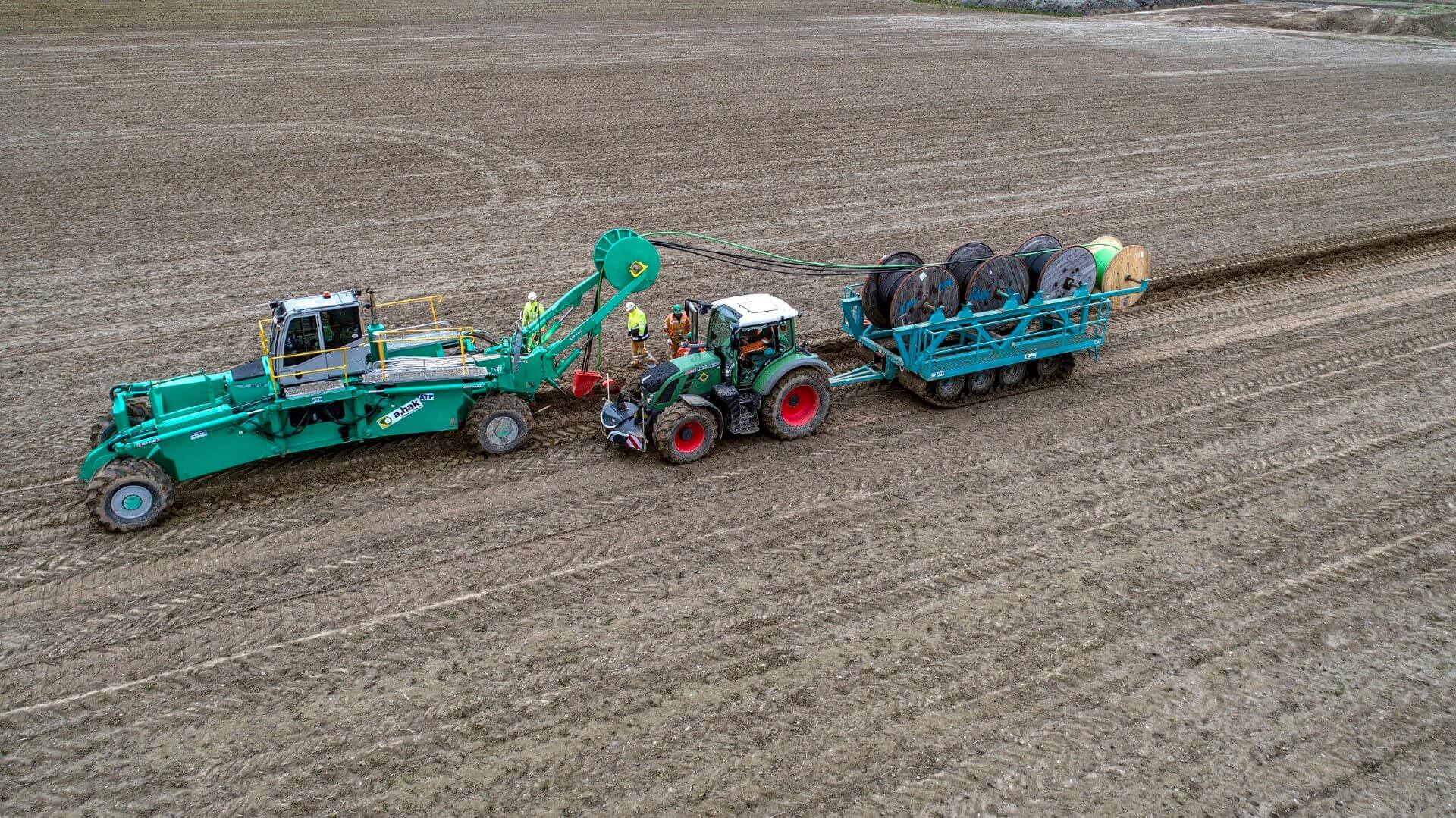 Cable Ploughing | MV HV HV 11kV 33kV Ploughing Cables | Power Fibre