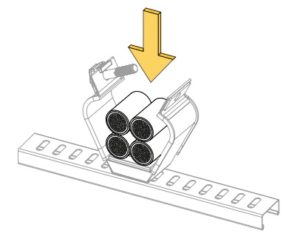 CMP Cable Cleats | Quad Cable Cleats | CMP Saturn QSDSS | Quad