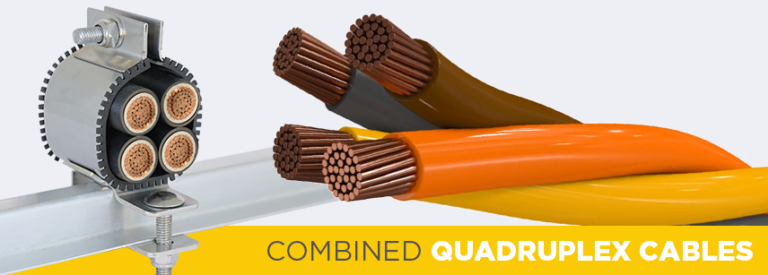 CMP Cable Cleats NEW | Quadruplex Cables & Quad Formation Cables