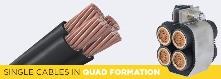 CMP Cable Cleats NEW | Quadruplex Cables & Quad Formation Cables