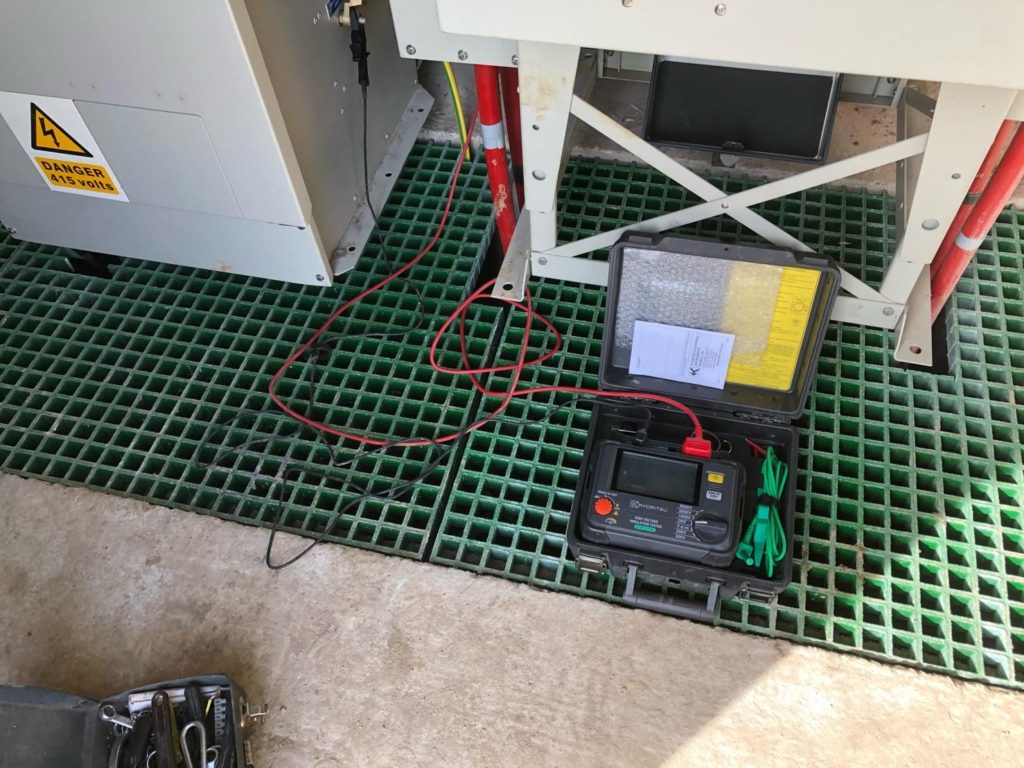 Sheath Testing 11kV Cables Prior to Substation Connection