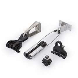 Insulated Messenger Wire System | OHL Overhead Line Clamps | ENSTO