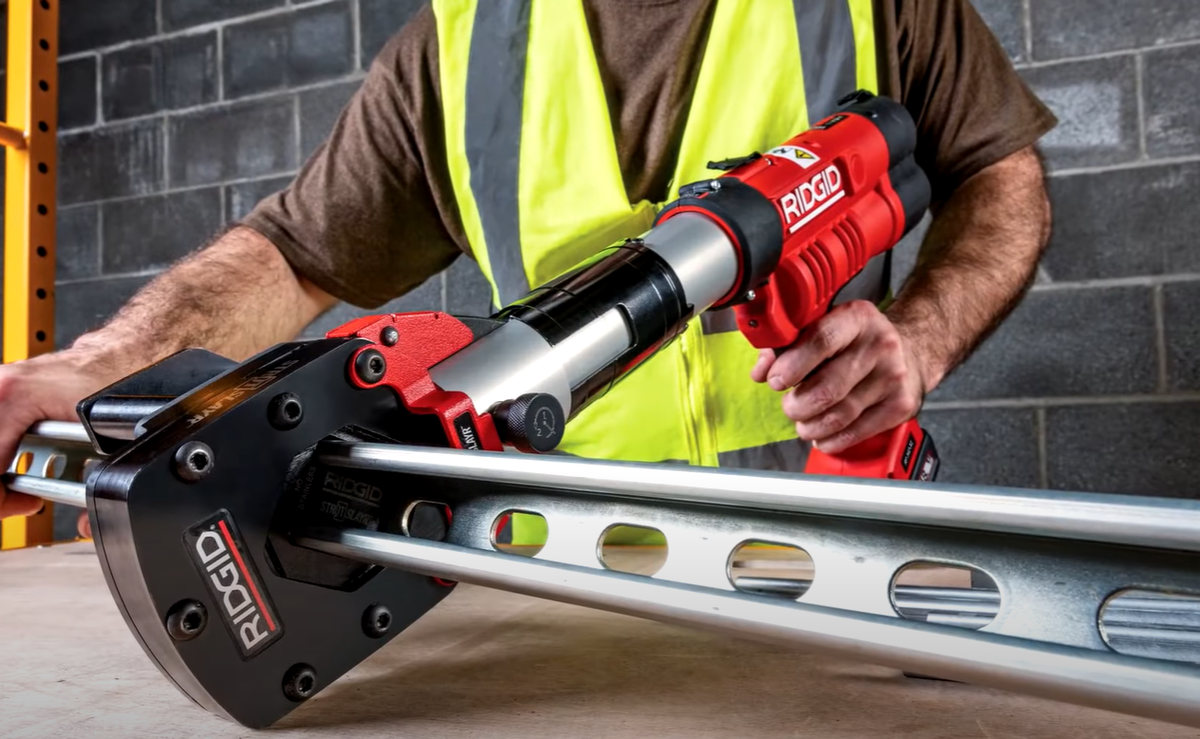 STRUTSLAYR | RIDGID Tools Cutting Unistrut Strut Channel Cutters
