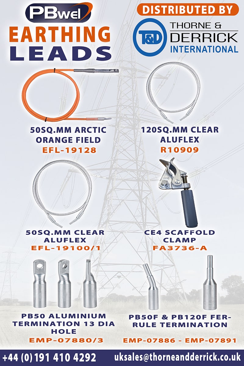 PBwel Transmission Line Earthing Leads 132kV 275kV 400kV