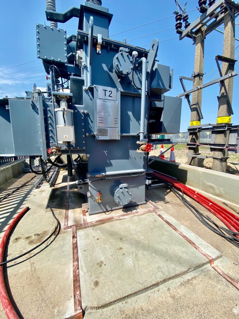 Copper Brazing of Earth Tapes for 33kV Transformer & Substation ...