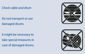 Cable Drum Handling | A Guide by LEONI Cables - Cable Pulling & Laying