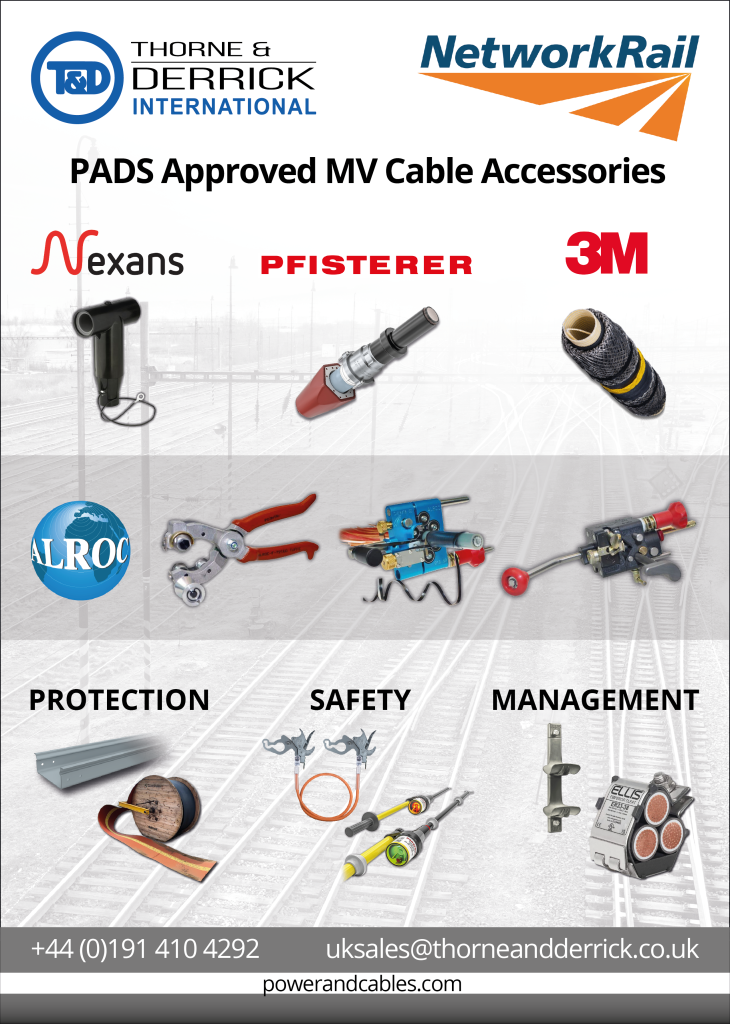 PADS Network Rail Approved | 3M Cable Terminations TRU Project