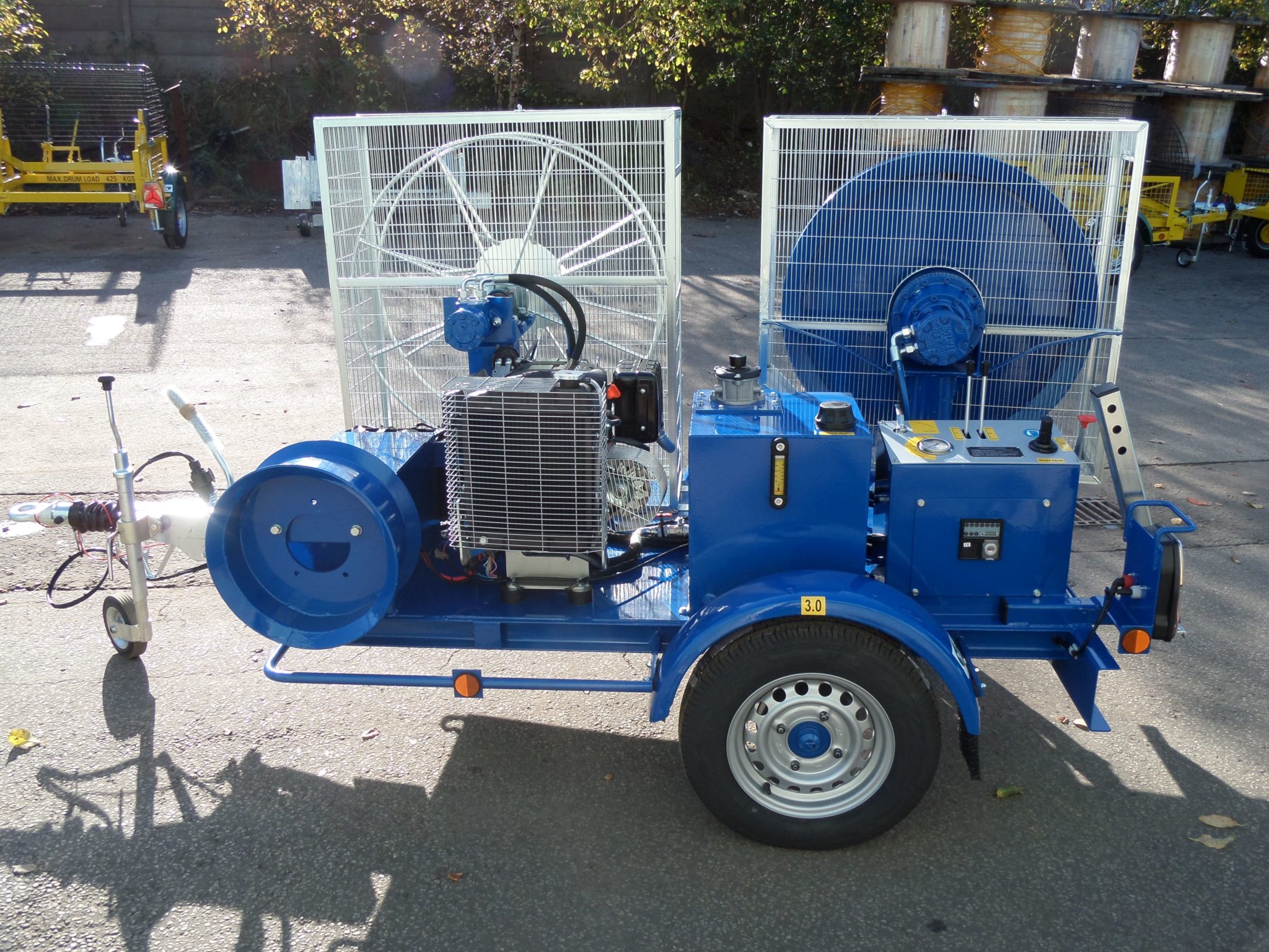 Cable Pulling Cable Laying | Cable Rollers | Cable Drum Handling | HV HV