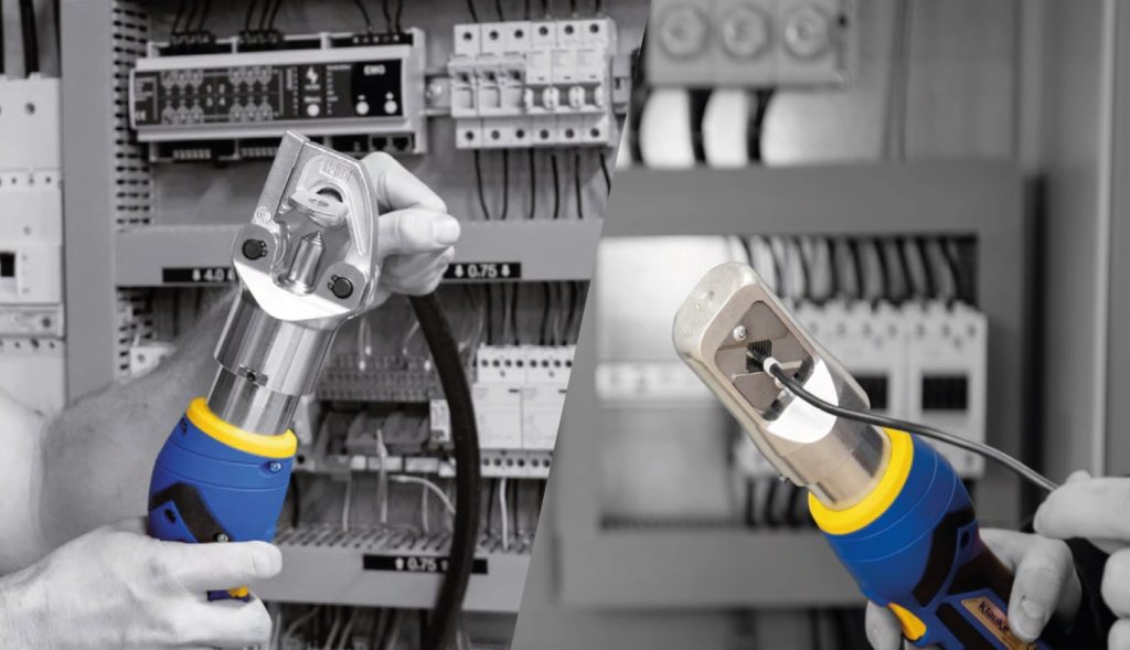 Cut Strip Crimp Punch | Klauke Cable Crimping Cutting Tools