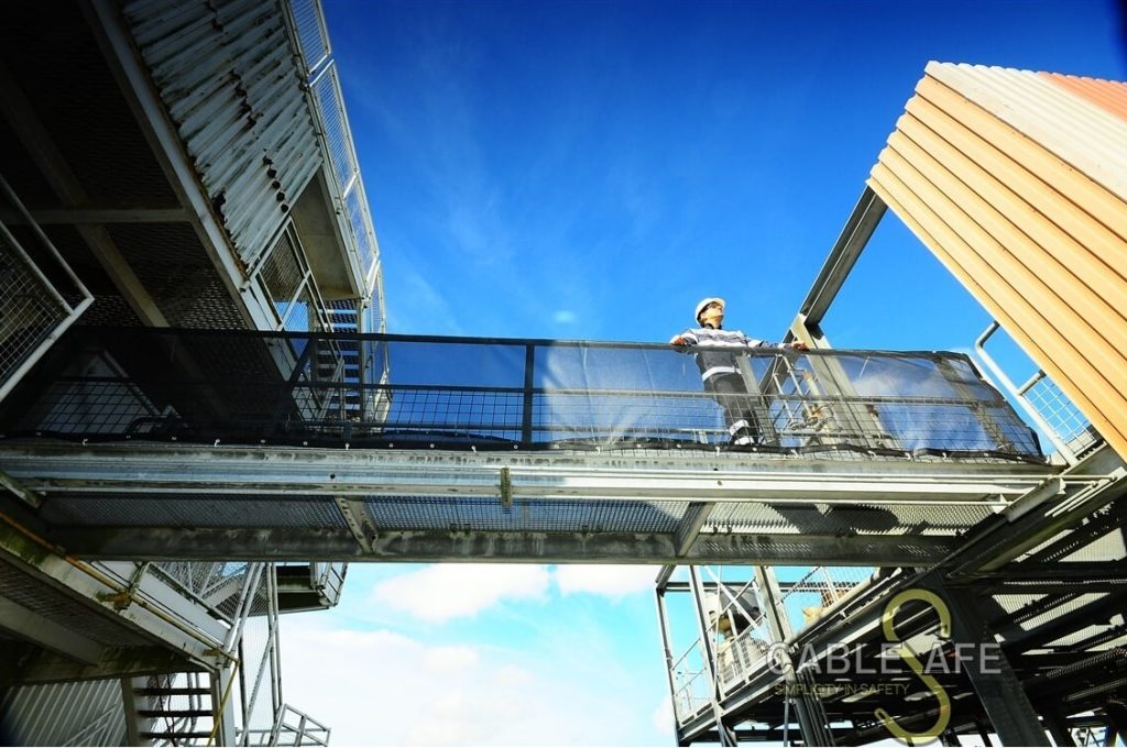 Dropped Objects Prevention Guard Net | Cable Safety Equipment