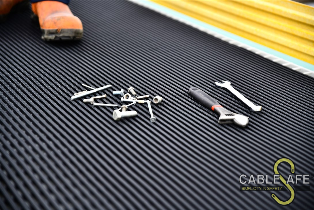 Dropped Object Prevention Work Mat: Enhancing Safety on Elevated Grating