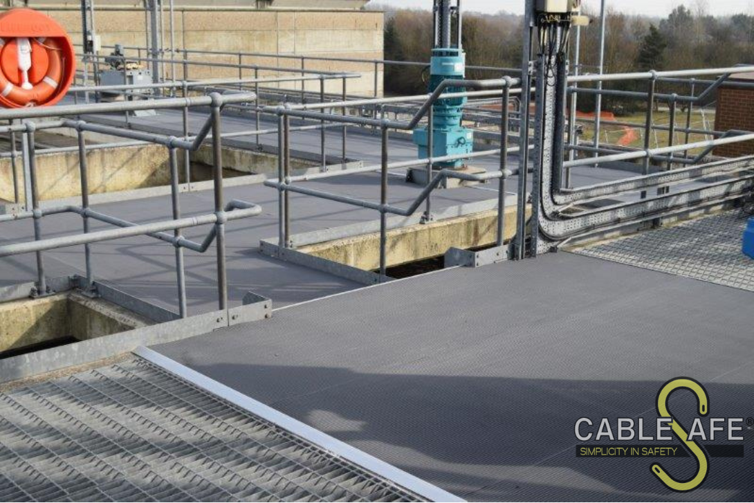 Dropped Objects Prevention Walkway Mat | CableSafe Equipment