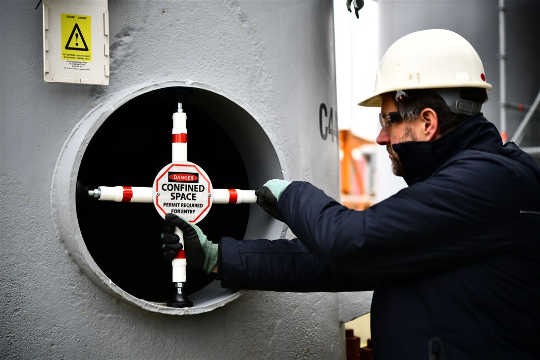 Confined Space Safety Manhole Entry Barrier | CableSafe