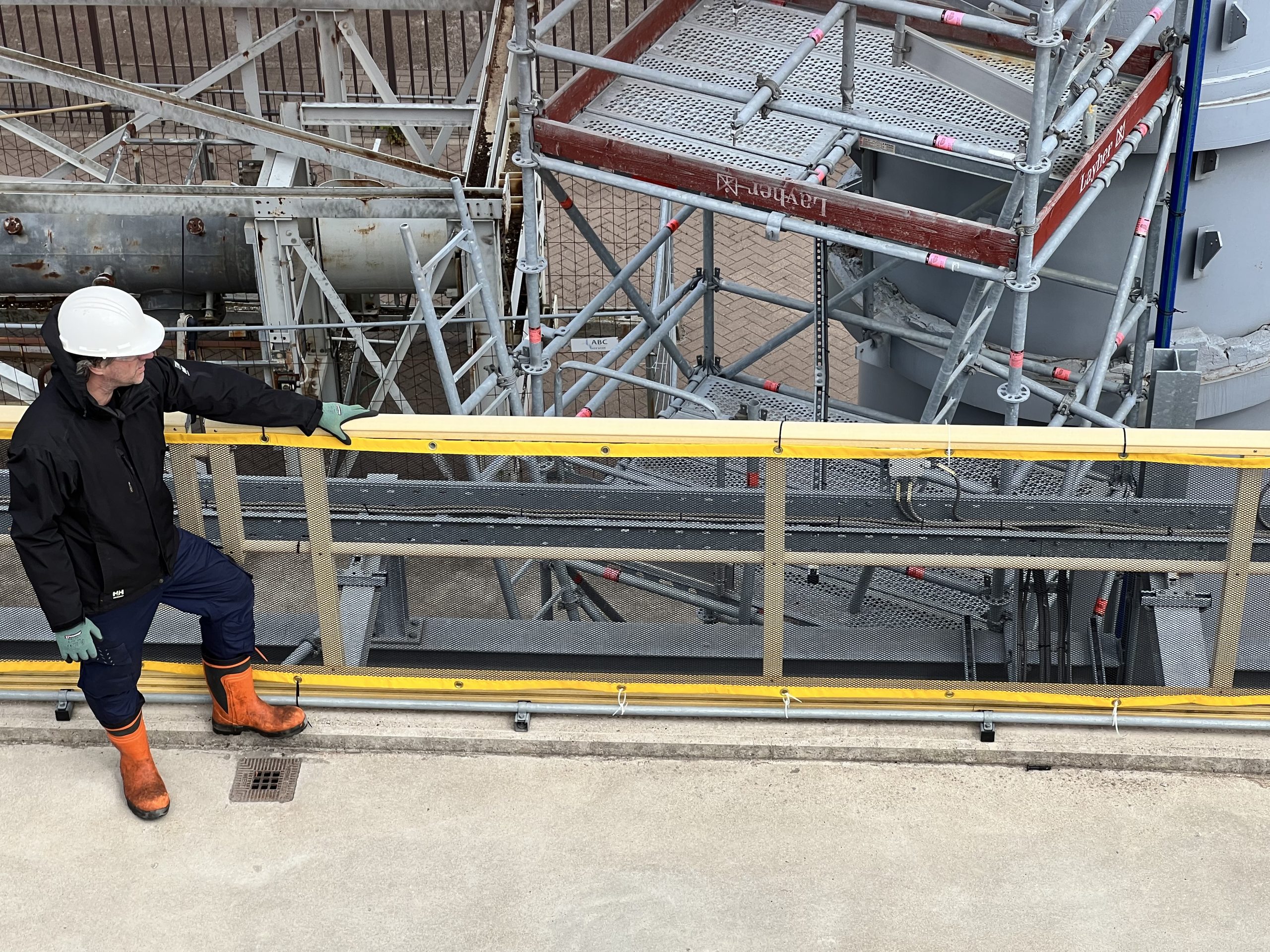 Dropped Objects Prevention Panel Guard Net | CableSafe