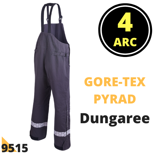 ARC 4 Rated Dungarees | Arc Flash Dungaree | ProGARM 9515