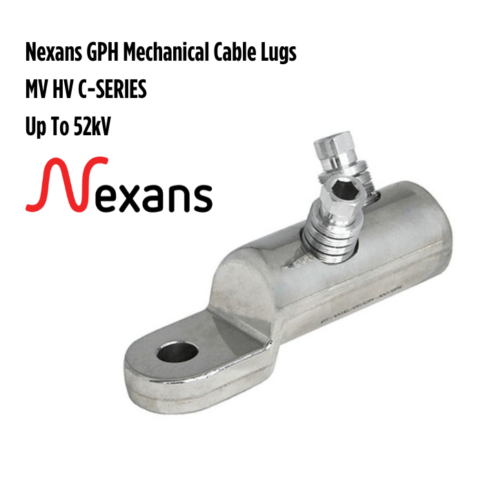 Nexans GPH Cable Lugs MV HV | Mechanical Shearbolt 52kV