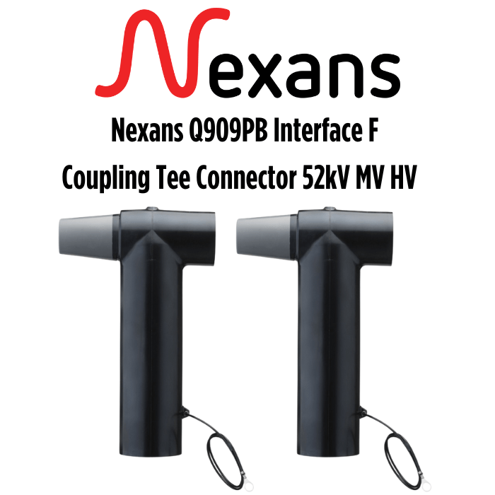 Nexans Q909PB Interface F Coupling Tee Connector 52kV MV HV