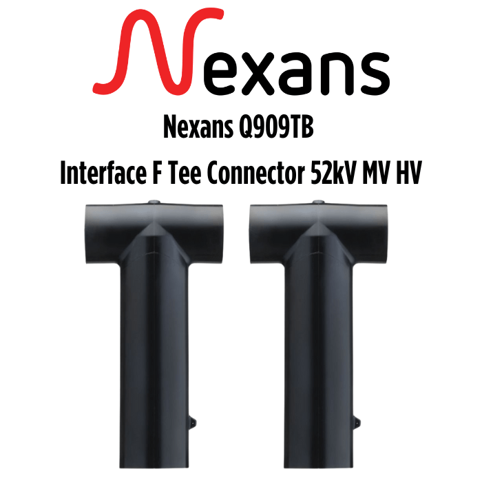 Nexans Q909TB Interface F Tee Connector 52kV MV HV 1250A