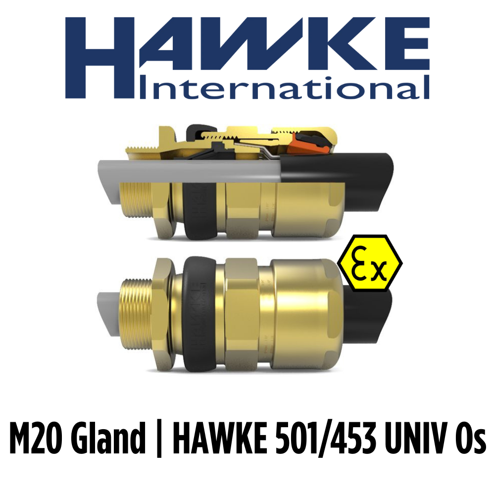 M20 Cable Gland | HAWKE 501/453 UNIV Os | ATEX Cable Glands