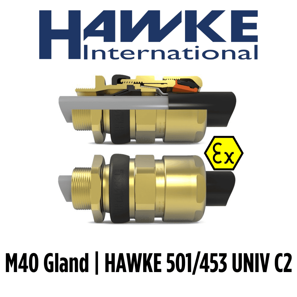 M40 Cable Gland | HAWKE 501/453 UNIV C2 | ATEX Cable Glands