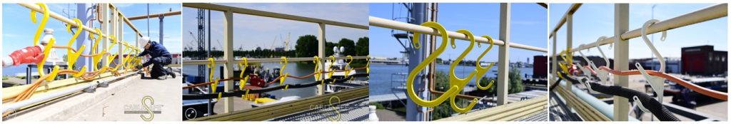 Separate Electrical Cables | Safety Hooks & Cable Management