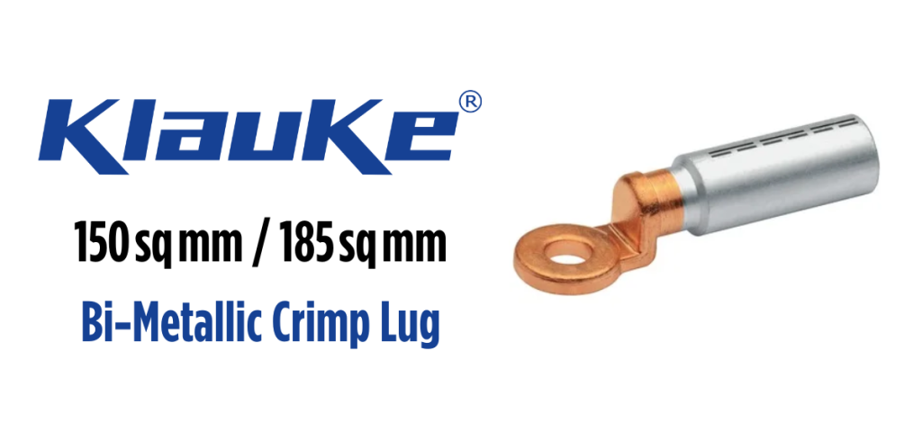 Klauke 370R12 Cable Lugs | 150 185sqmm Bi-Metallic Crimp Lug