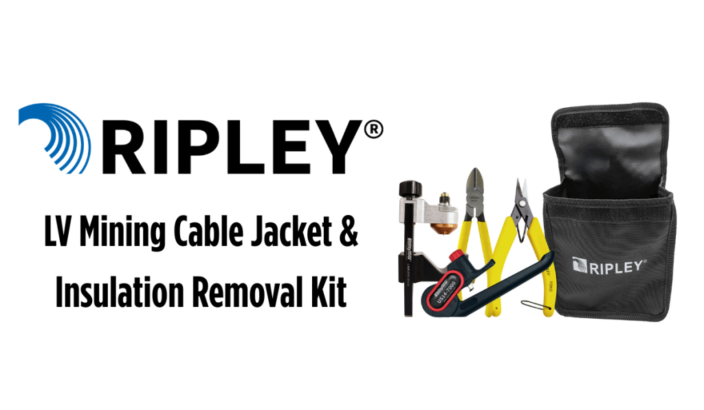 Ripley Low Voltage Mining Cable Jacket & Insulation Removal Kit