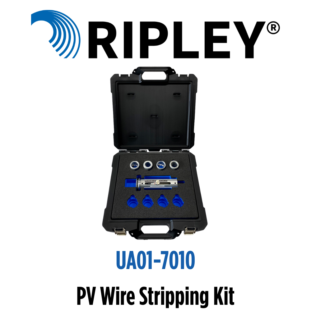 Ripley UA01-7010 PV Wire Stripping Kit | LV MV HV